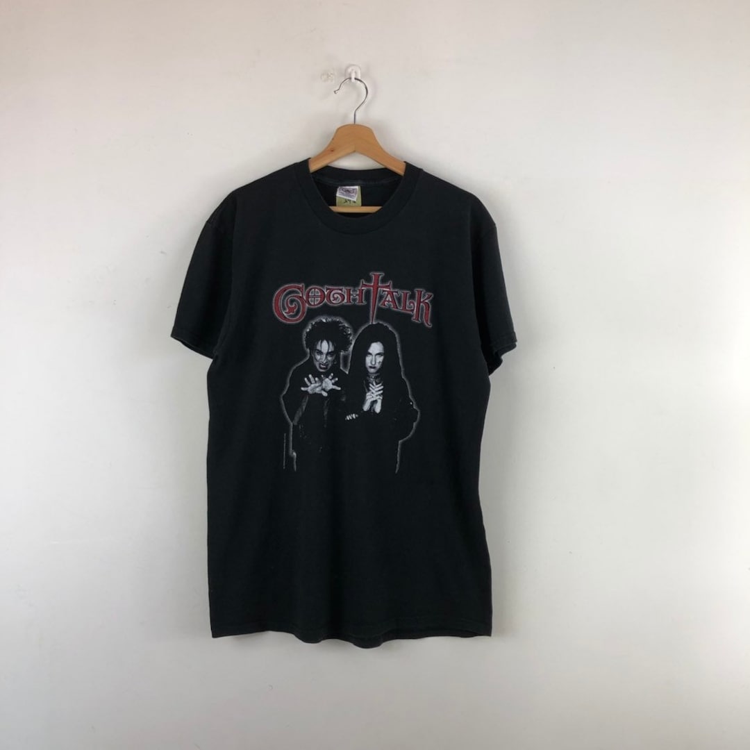 Vintage 90’s Goth Talk Shirt / Saturday Night Live Tv Show - Etsy
