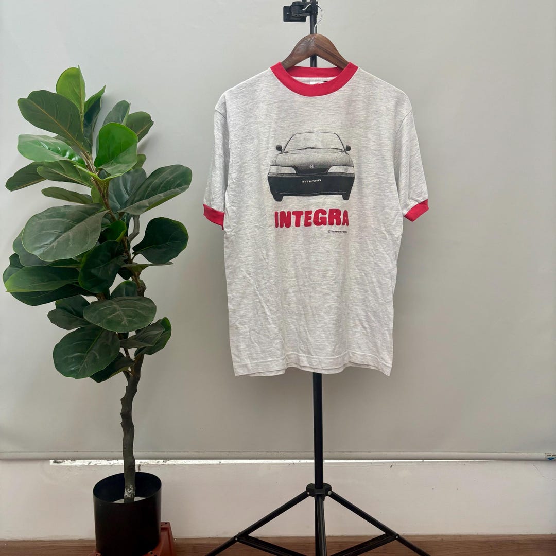 Vintage 90’s Honda Integra Shirt as Worn by Brad Pitt / Jdm Nottegra ...