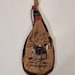 Vintage Spanish Leather Bota Bag: Bohemian Wine Canteen, Bar Decor - Etsy