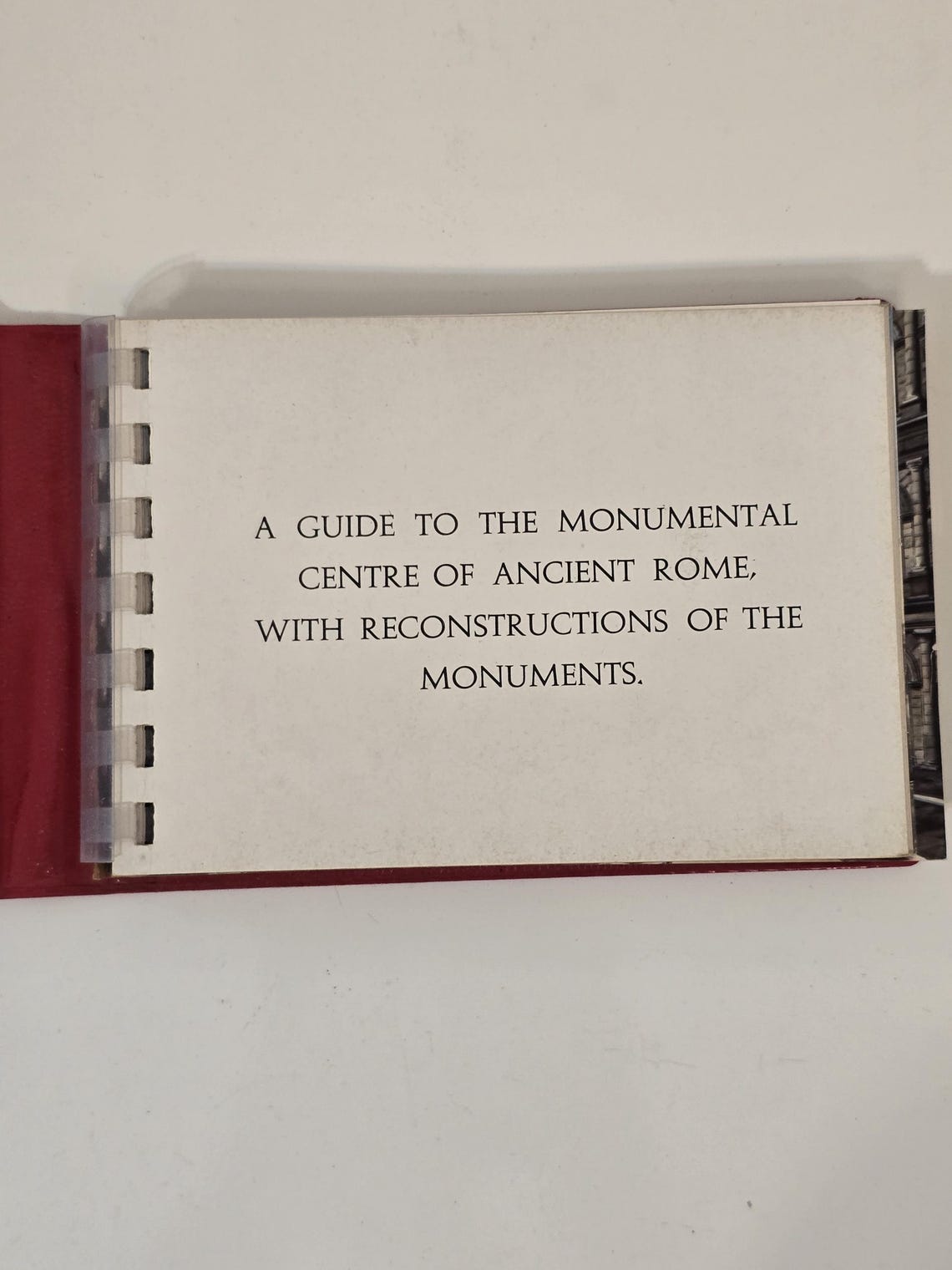 ROME Past and Present - A Guide to the Monumental Center of Ancient ...