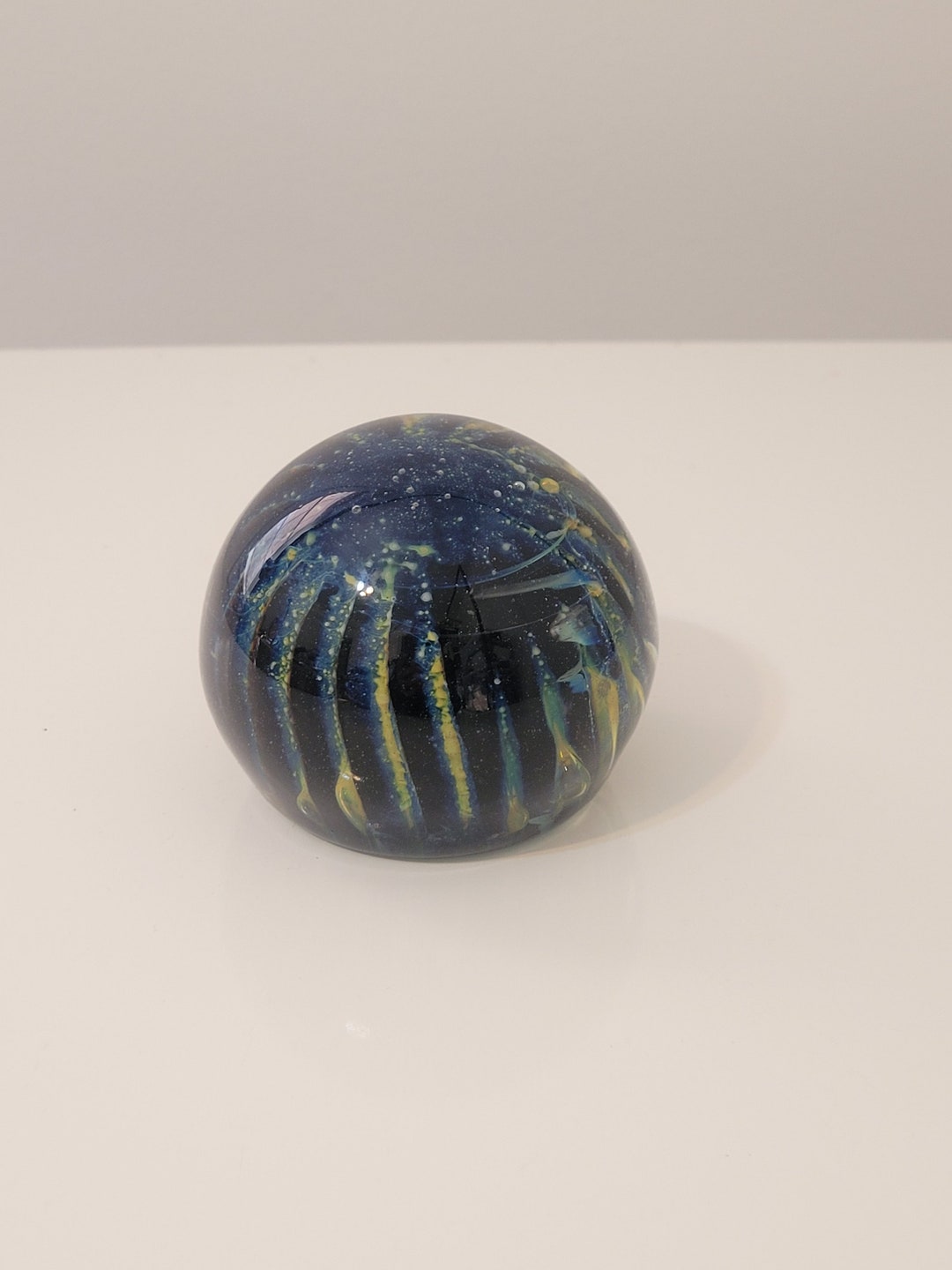 Mdina Art Glass Paperweight Handmade Blown Malta - Etsy