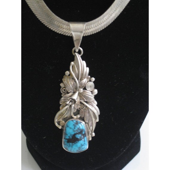 Vintage Native American Navajo Roie Jaques Sterling S… - Gem