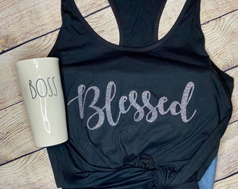 Blessed Tank Top - Etsy