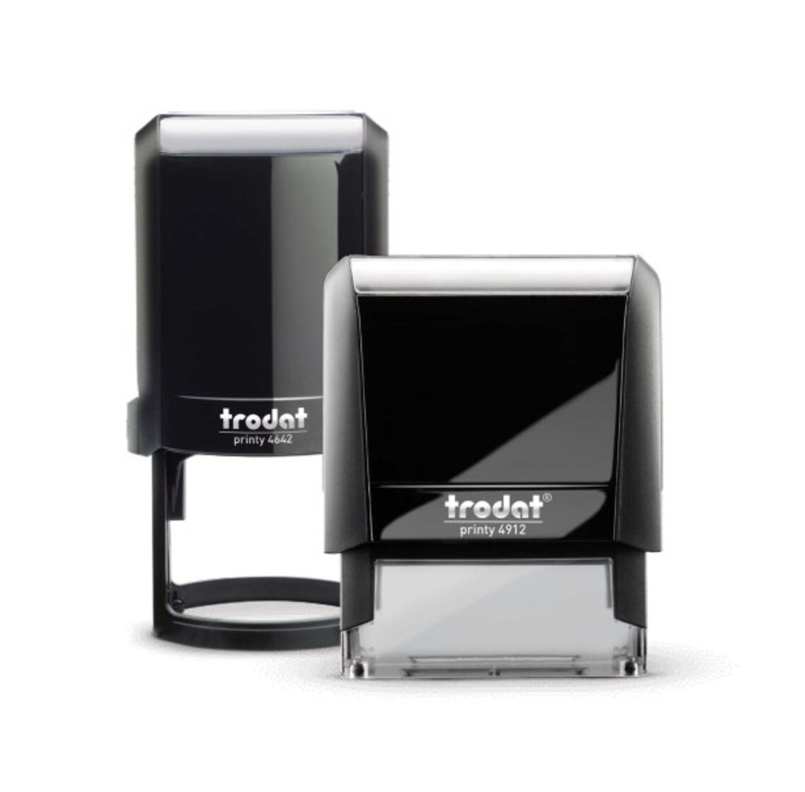 Self Ink Rubber Stamps TRODAT Printy Text Rubber - Etsy