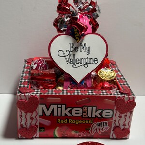 Mike and Ike Red Rageous Valentine Gift Basket\valentine Gift Basket ...