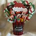 Small Christmas Candy Bouquet: Mini Christmas Pail With Assorted ...