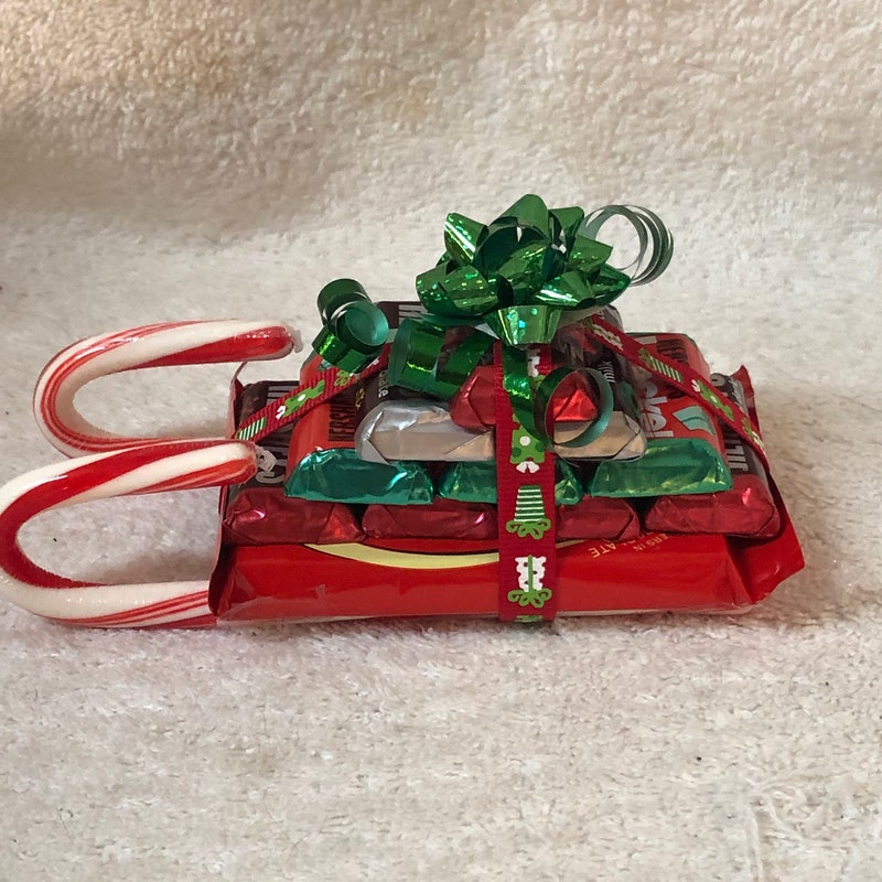 Candy Cane Sleigh Kit - Etsy