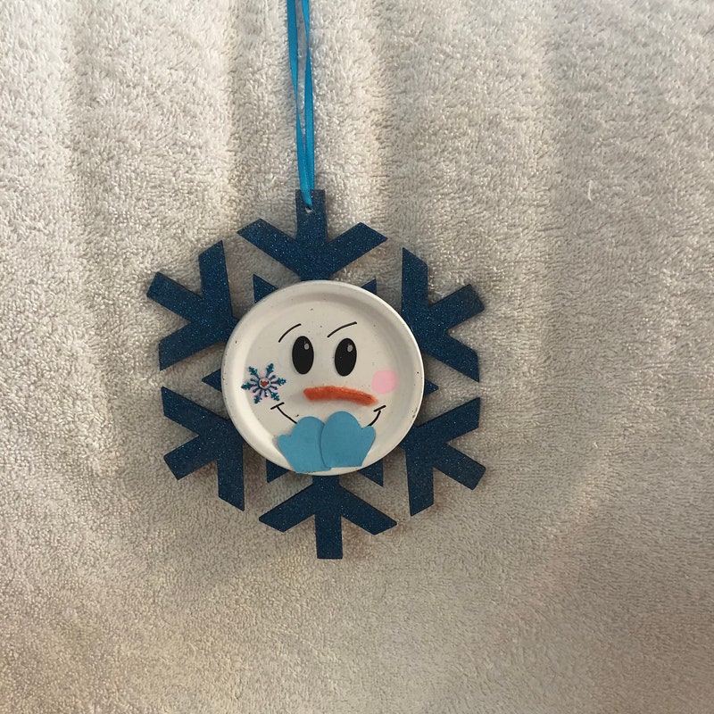 Mason Jar Lid Ornaments - Etsy