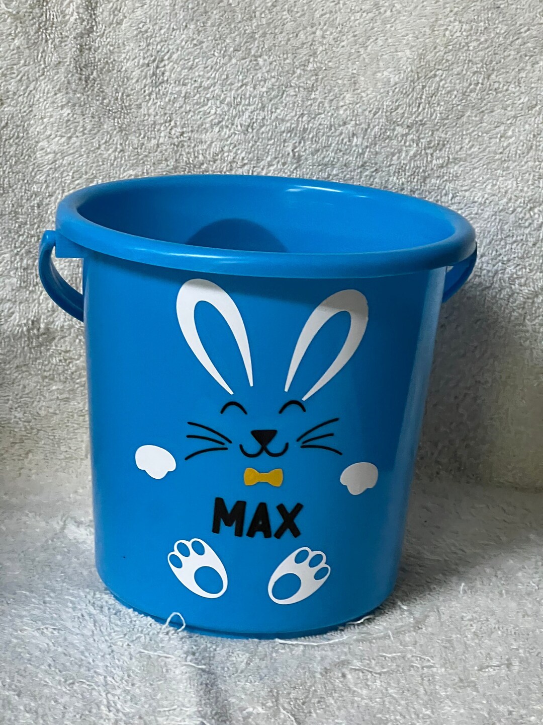 Personalized Easter Bucket\pail\personalized Easter Basket\plastic Personalized Easter Pail ...