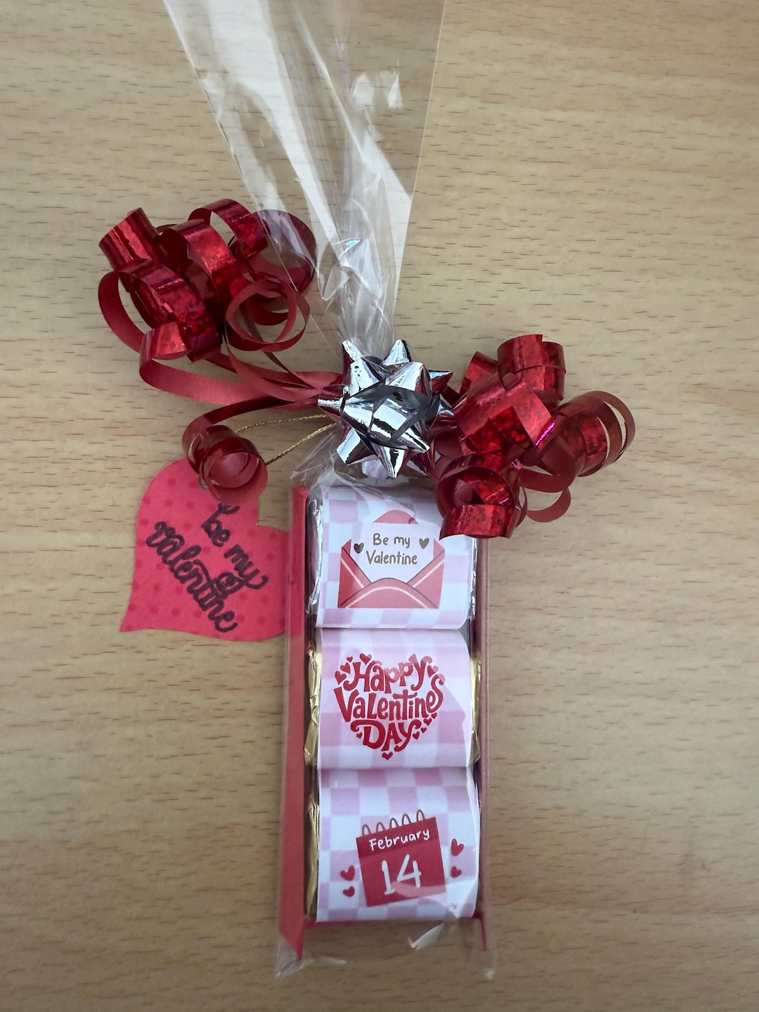 Hershey Nugget Valentine's Day Favor: Chocolate Gift - Etsy