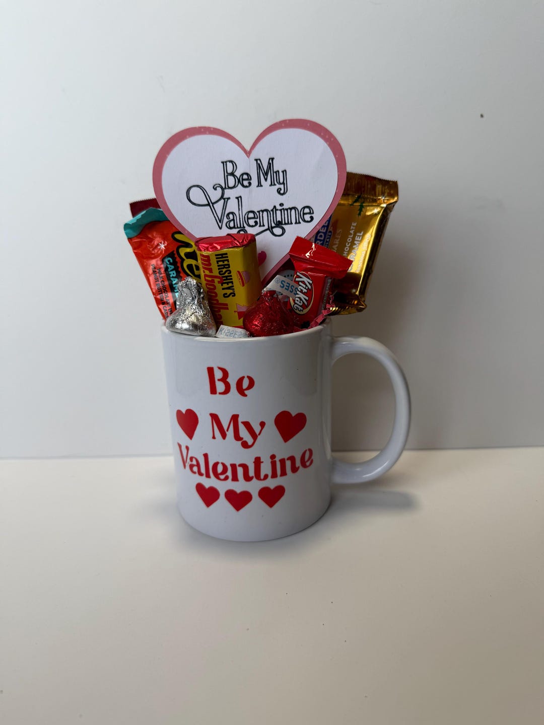 Valentine Candy Mug Bouquet: Chocolate Gift - Etsy