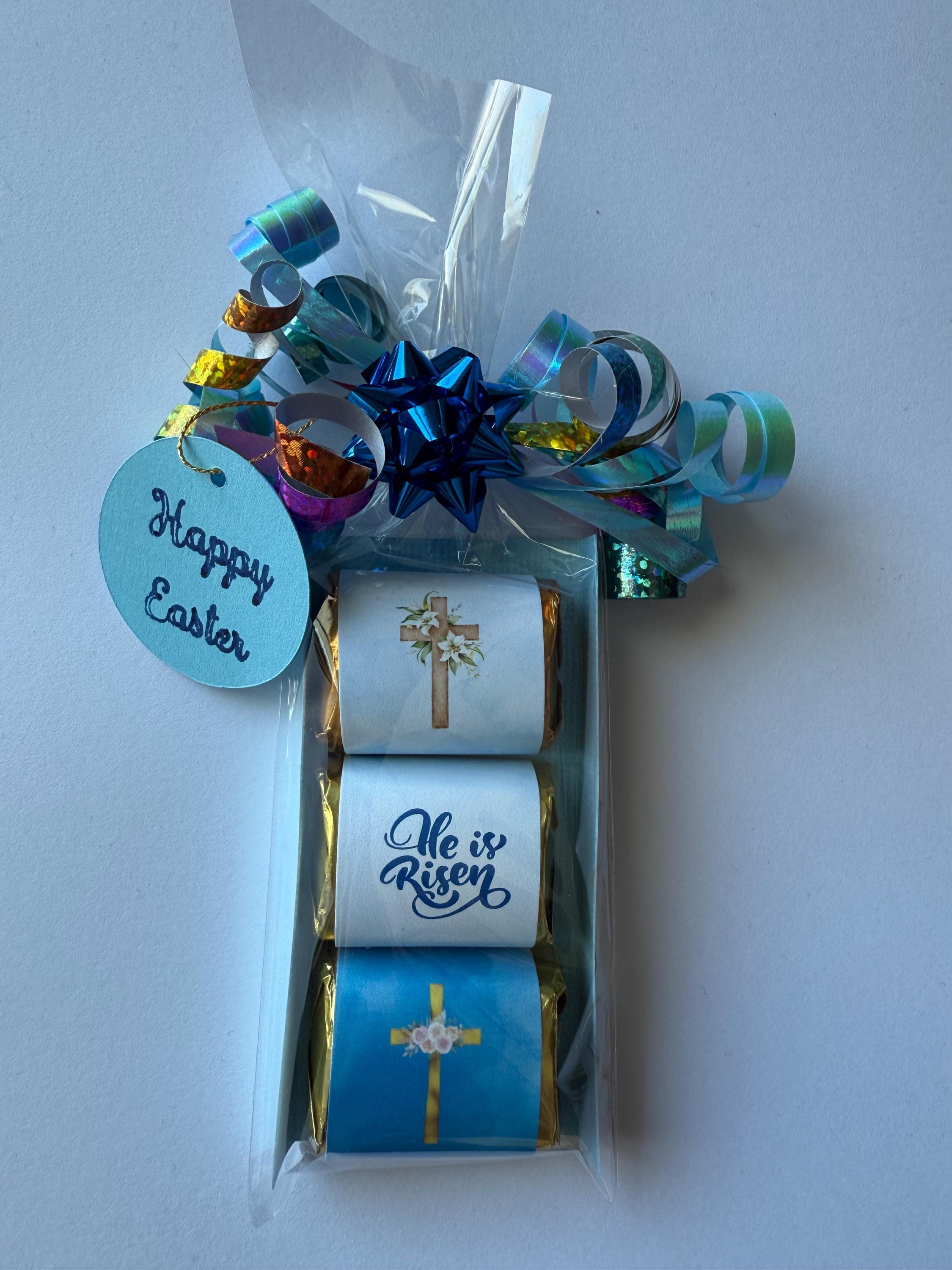 He is Risen Hershey Nugget Easter Favor: Religious Easter Basket ...
