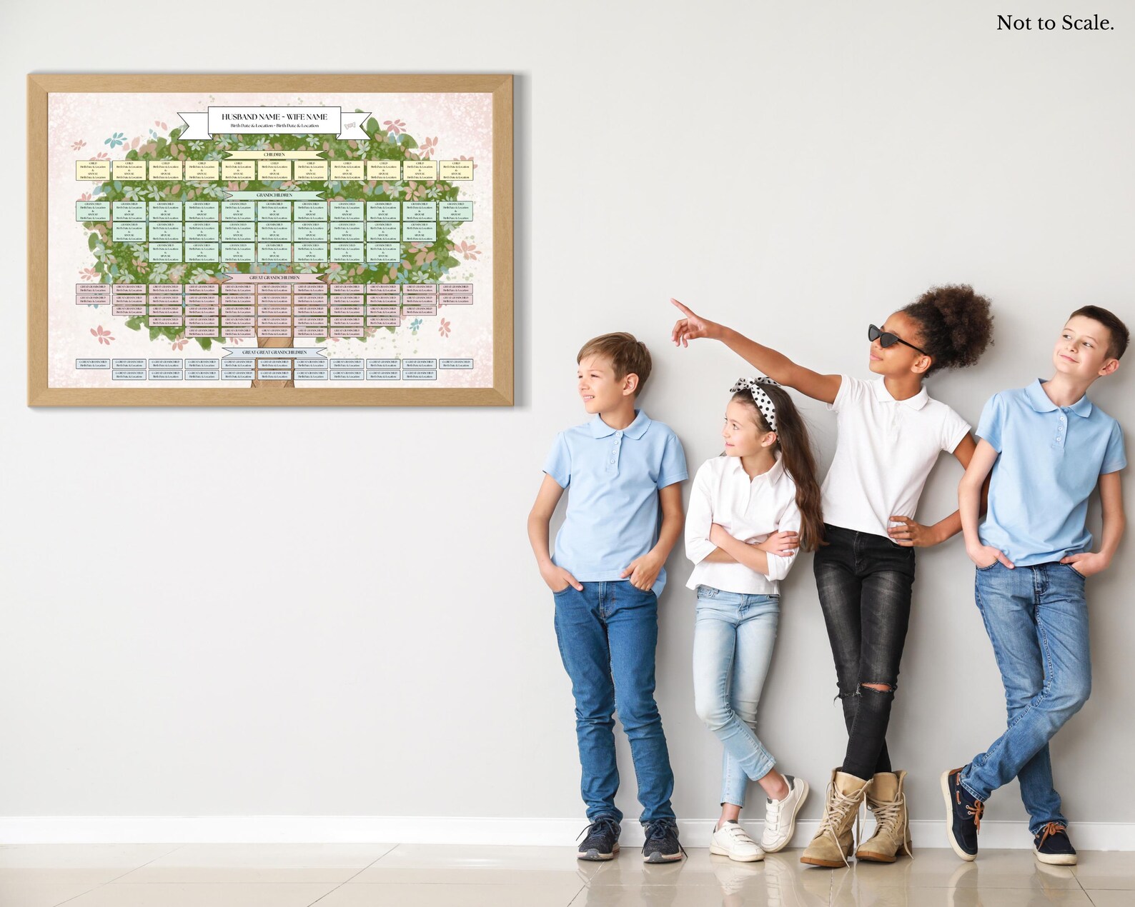 Memorial Family Tree ~ Anniversary Celebration ~ 5 Generation ...