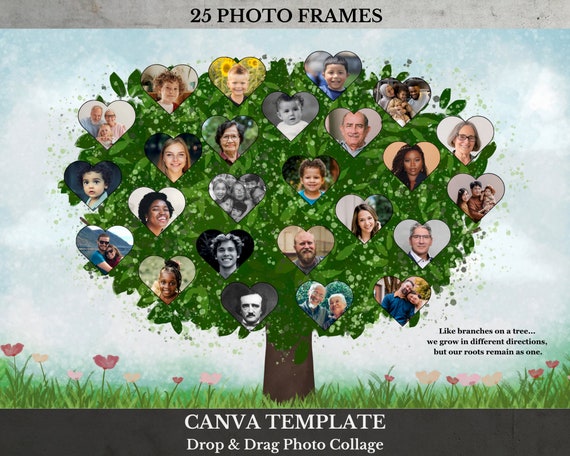Modern Family Tree Template