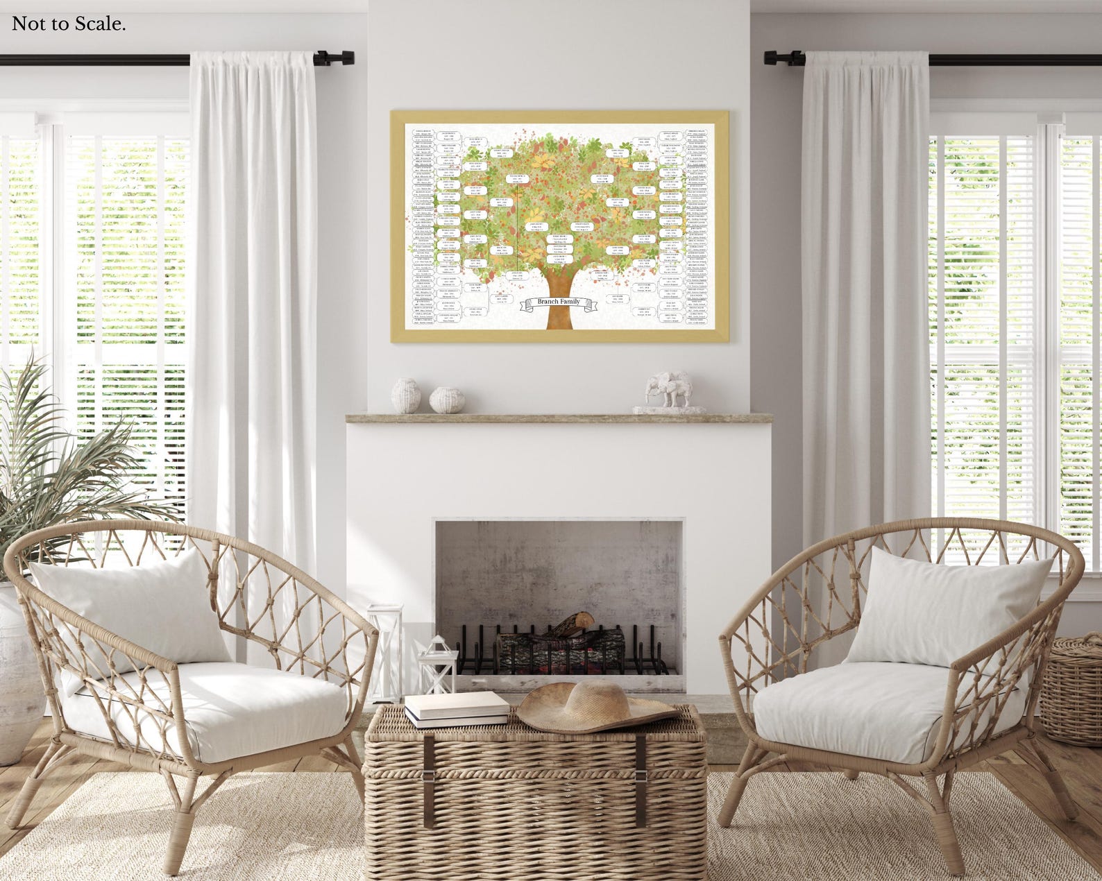 Editable Family Tree ~ 7 Generations Chart ~ Canva Template ~ RODA - Etsy