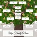 Large 8 Generation Family Tree Genealogy Chart Canva Template Ancestry ...