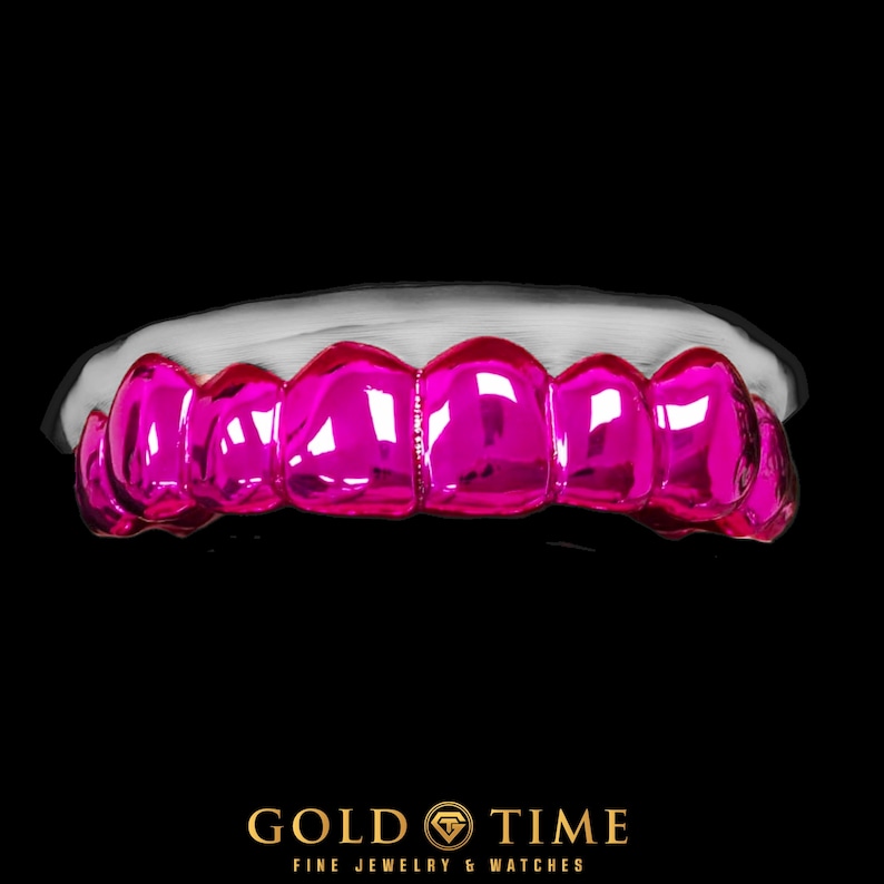 Custom Electric Chroma Color Grillz - Red, Green, Blue, Pink, Purple ...