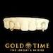 Custom 4-piece Open Face Fangs With Custom Cut Out and Iced Moissanite ...