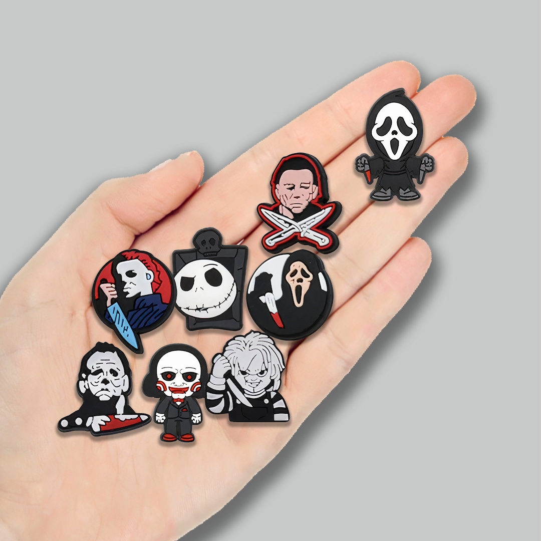 Horror Shoe Charms, Horror Croc Charms, Halloween Croc Charms, Horror ...