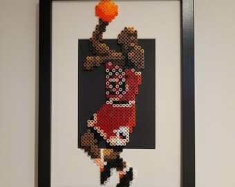Michael Jordan Perler Beads - Etsy Ireland