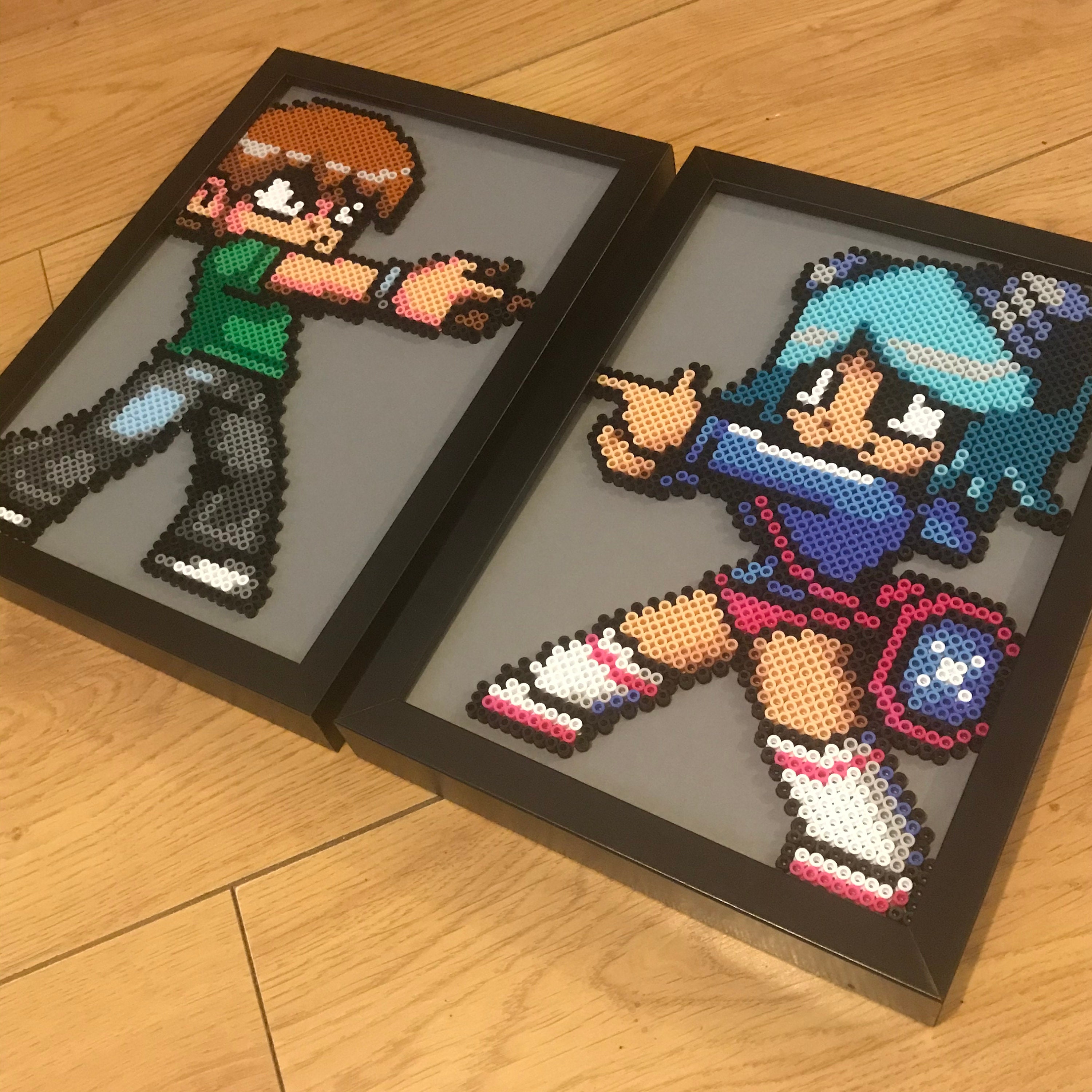 Scott Pilgrim Pixel Art Template