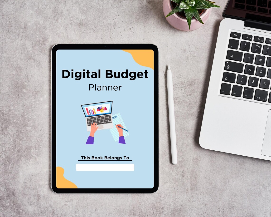 Printable Budget Planner: Digital Finance Tracker, Debt & Expense ...