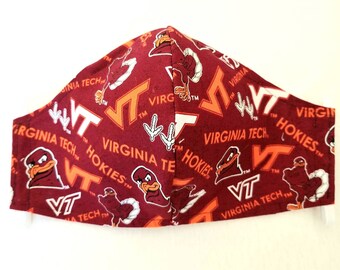 Virginia Tech Mask - Etsy