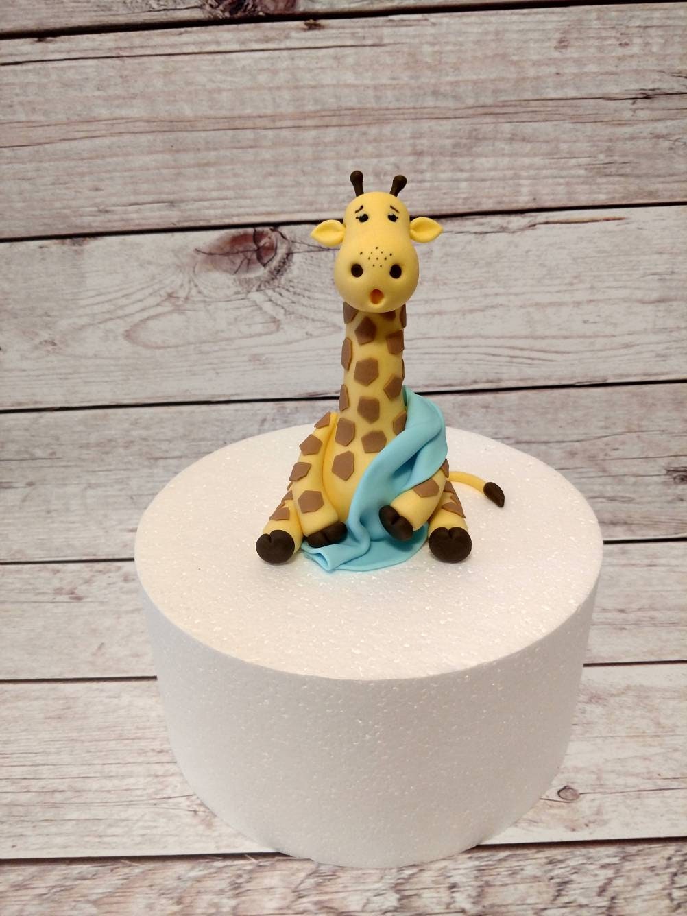 Fondant Giraffe Cake Topper Giraffe Cake Topper Fondant - Etsy