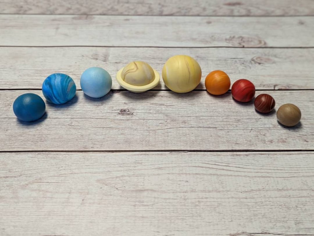 Fondant Planets - Planet Cake Toppers - Neutral Color Fondant Planets ...