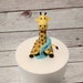 Fondant Giraffe Cake Topper Giraffe Cake Topper Fondant Giraffe Giraffe ...