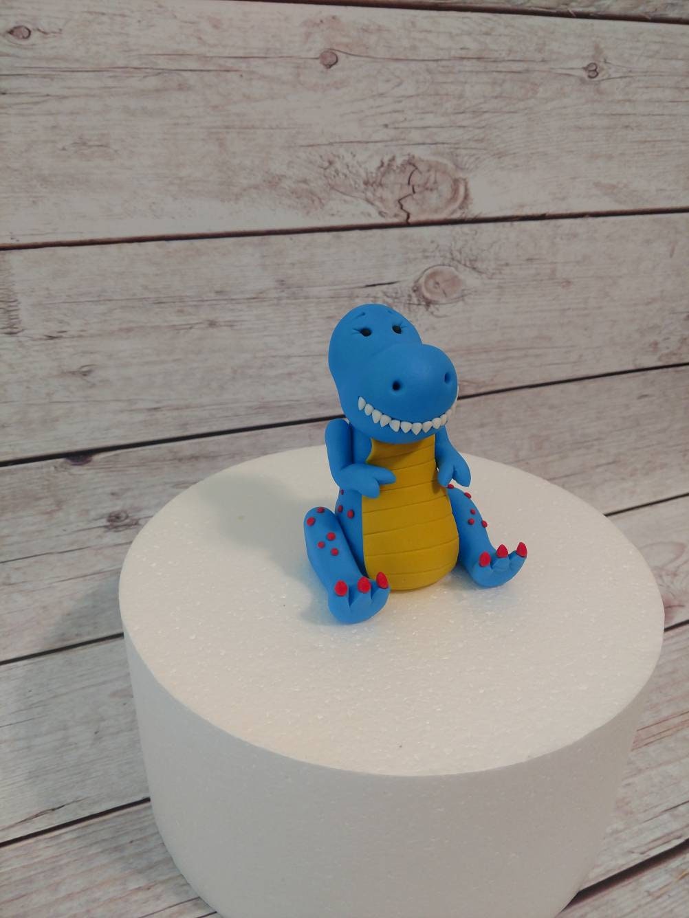 Fondant Dinosaur Cake Toppers Choose Color Fondant Dino - Etsy