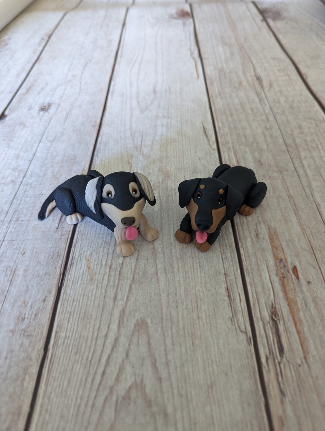 Fondant Dog Cake Toppers- Fondant Weenie Dogs - Dog Lover Party ...