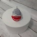 Fondant Shark Cake Topper - Fondant Shark Head - Fondant Shark - Etsy