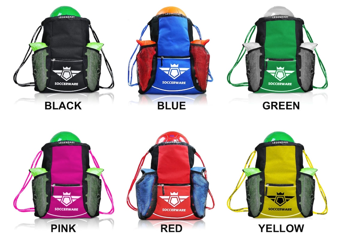 Soccer Bag Backpack Personalized XL Capacity Fits Soccer - Etsy