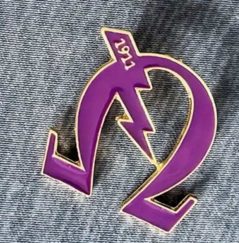Omega Psi Phi-inspired Lapel Pin - Etsy