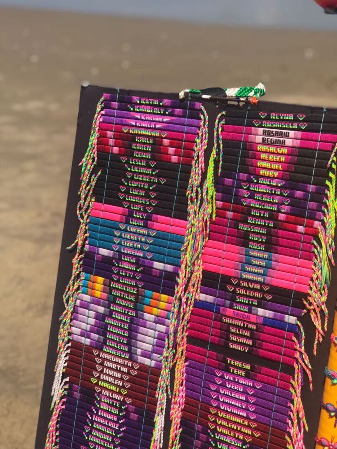 Mexican Personalized Bracelet,thread Bracelets With Name,custom Names ...