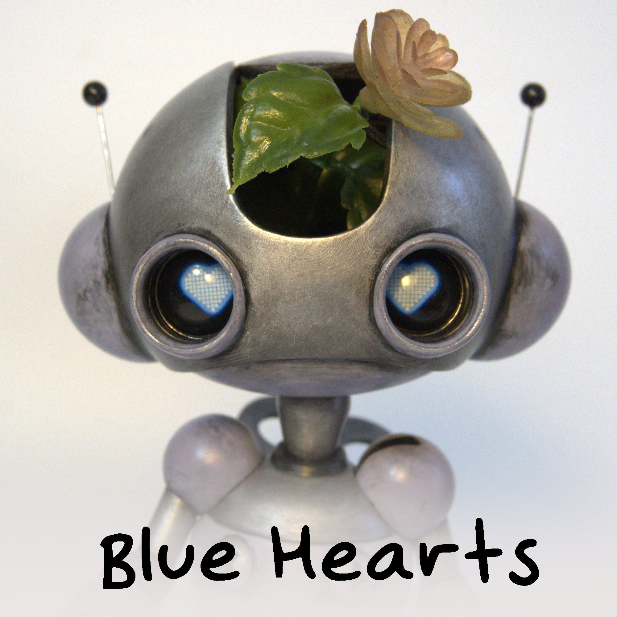 Digital Heart Robot Eyes - Etsy