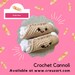 Play Food Cannoli 2 Pieces Set Amigurumi Crochet Plushie | Finished ...