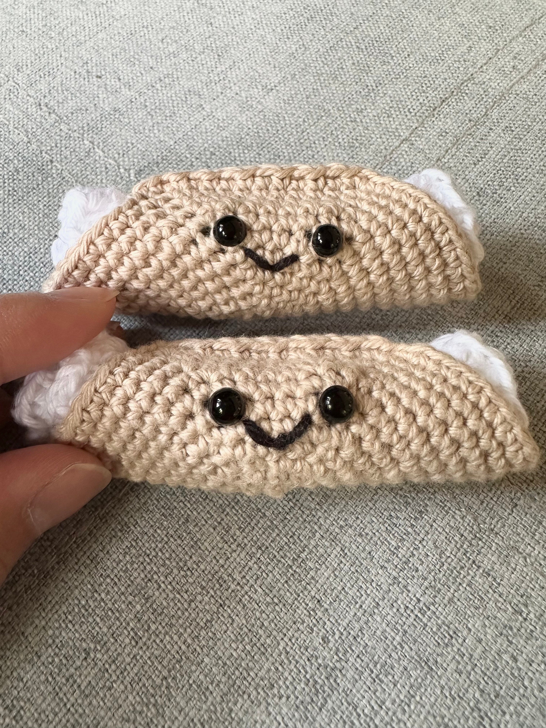 Play Food Cannoli 2 Pieces Set Amigurumi Crochet Plushie | Finished ...