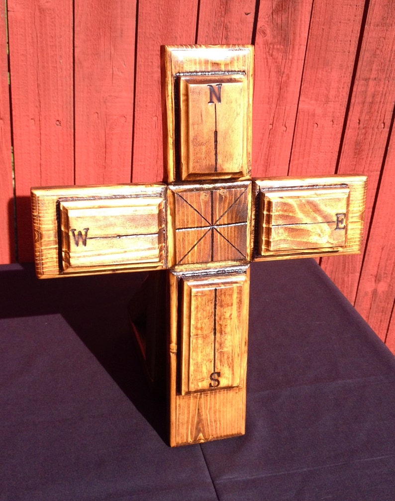 Nautical Cross | Wooden Cross | Sailing | Driftwood | Reclaimed Wood ...