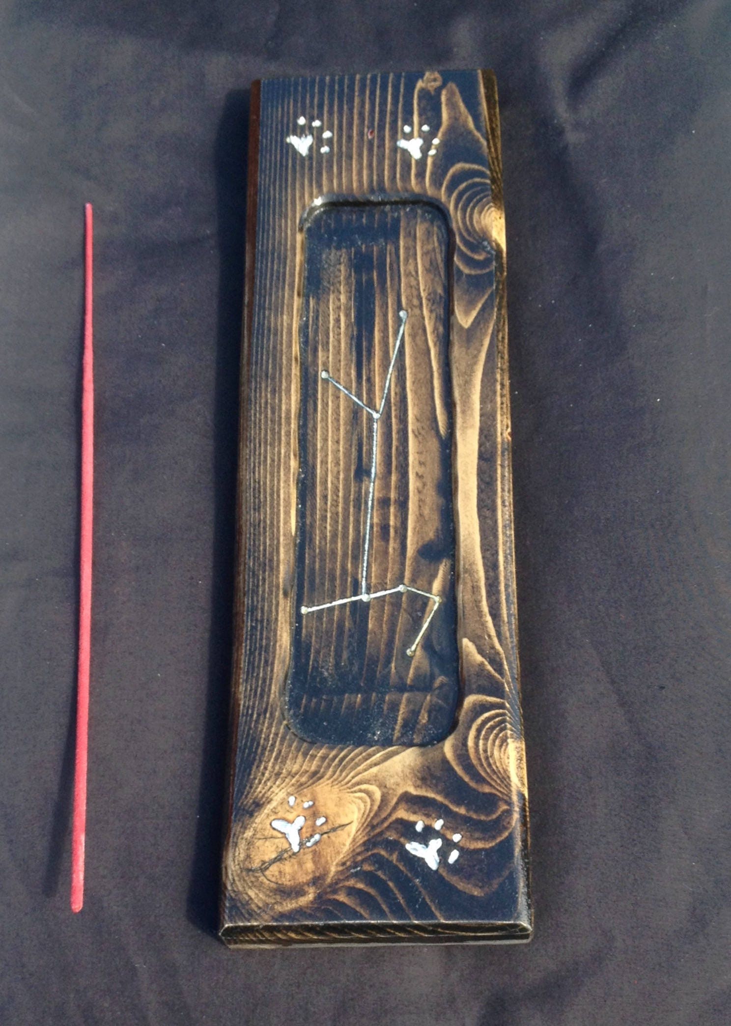 Canis Major Incense Holder | Constellation | Salvaged Wood | Stargazing ...