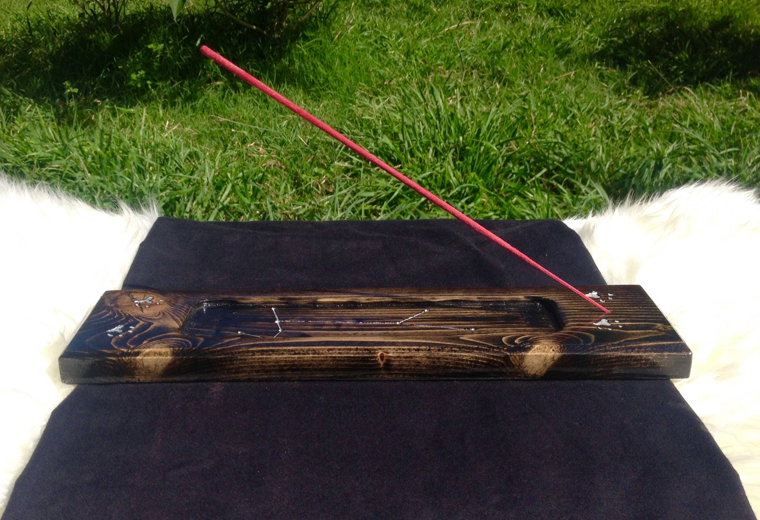 Canis Major Incense Holder | Constellation | Salvaged Wood | Stargazing ...