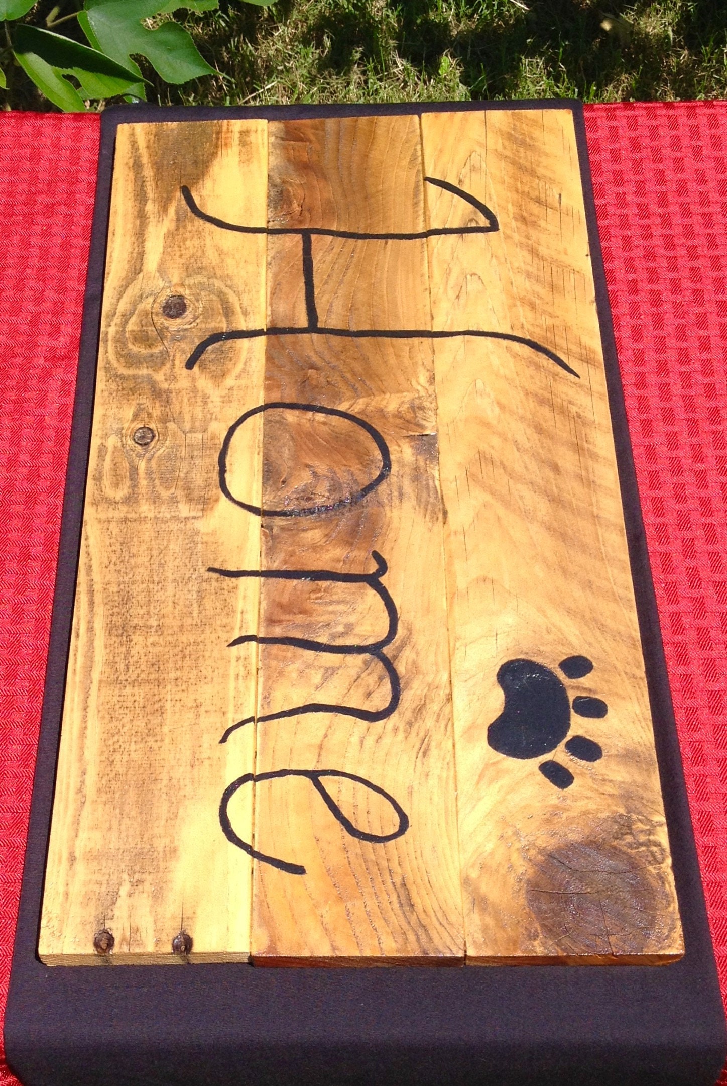 Home Sign | Reclaimed Wood | Welcome Sign | Recycled Material | Wall ...