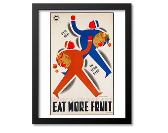 Fruit poster | Etsy