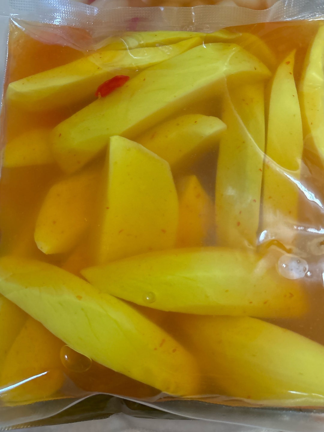 1 Pound MANGO Pickled With Real Guam Boonie Peppers, Chill and Serve ...