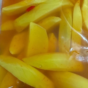 1 Pound MANGO Pickled With Real Guam Boonie Peppers, Chill and Serve ...