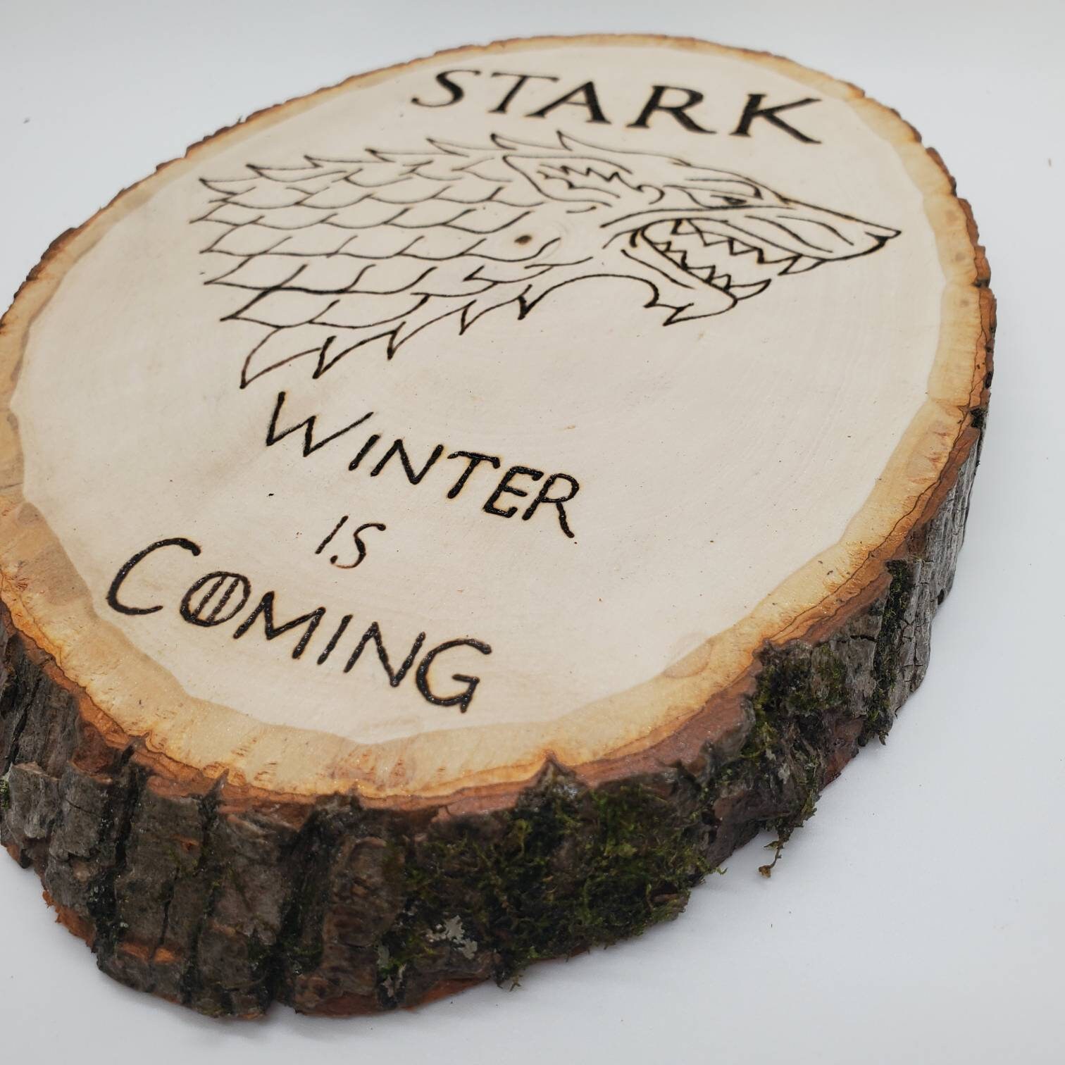 Winter is coming House Stark sigil wood sign sold by DaviSmall | SKU ...