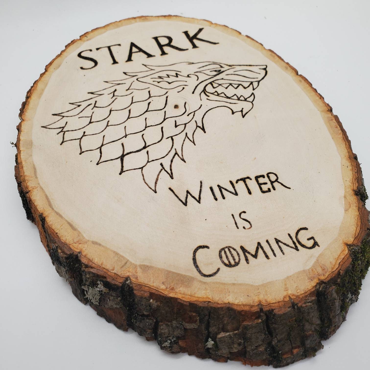 Winter is coming House Stark sigil wood sign sold by DaviSmall | SKU ...