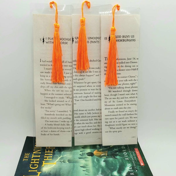 Percy Jackson Bookmark - Etsy