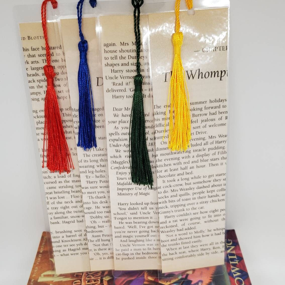 Wizard Book Page Bookmark / HP Bookmark / Harry Potter Bookmark - Etsy